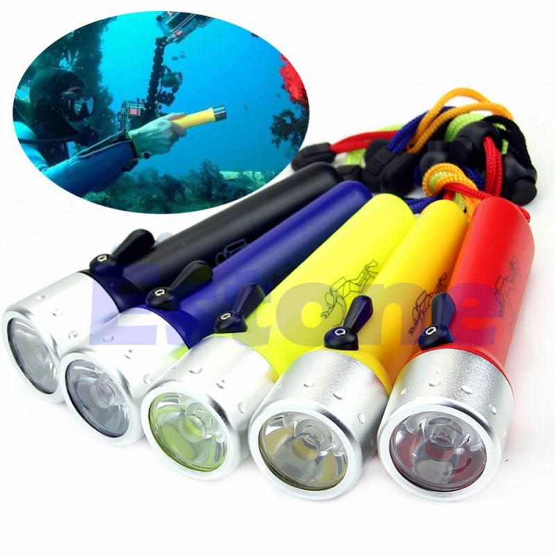 Senter Selam Tahan Air Diving Undrewater Torch Menyelam Profesional ...