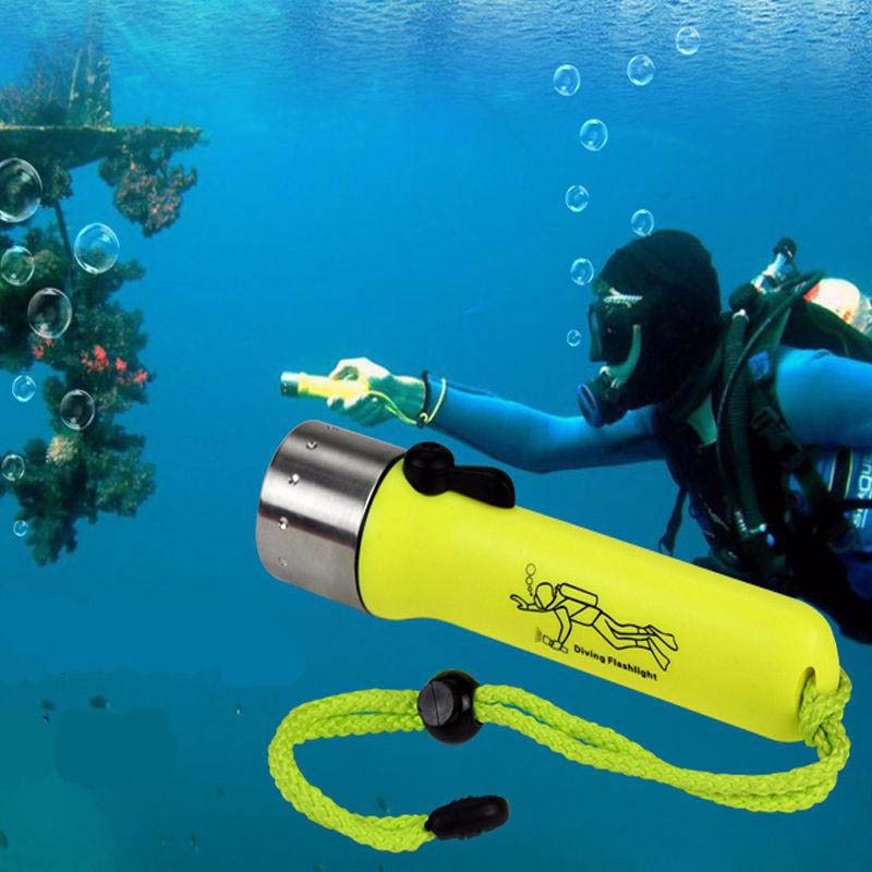 Senter Selam Tahan Air Diving Undrewater Torch Menyelam Profesional ...