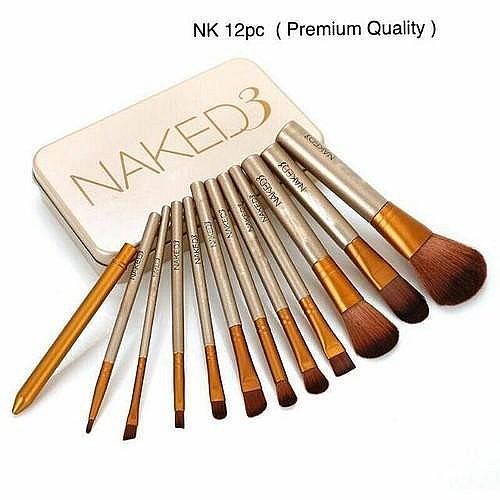 Make Up Brush Set 12 pcs Kuas Makeup Wajah Paket 12 in 1 Kecantikan ...