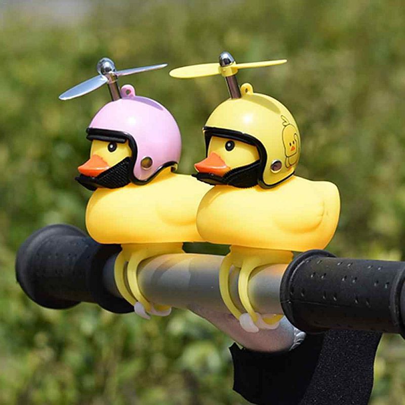 Bebek Helm Baling Aksesoris Sepeda Motor Mobil Lucu Bunyi Sinar Lampu ...