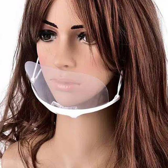 Masker Transparan Untuk Pekerja Resto Tempat Makan Salon New Normal ...